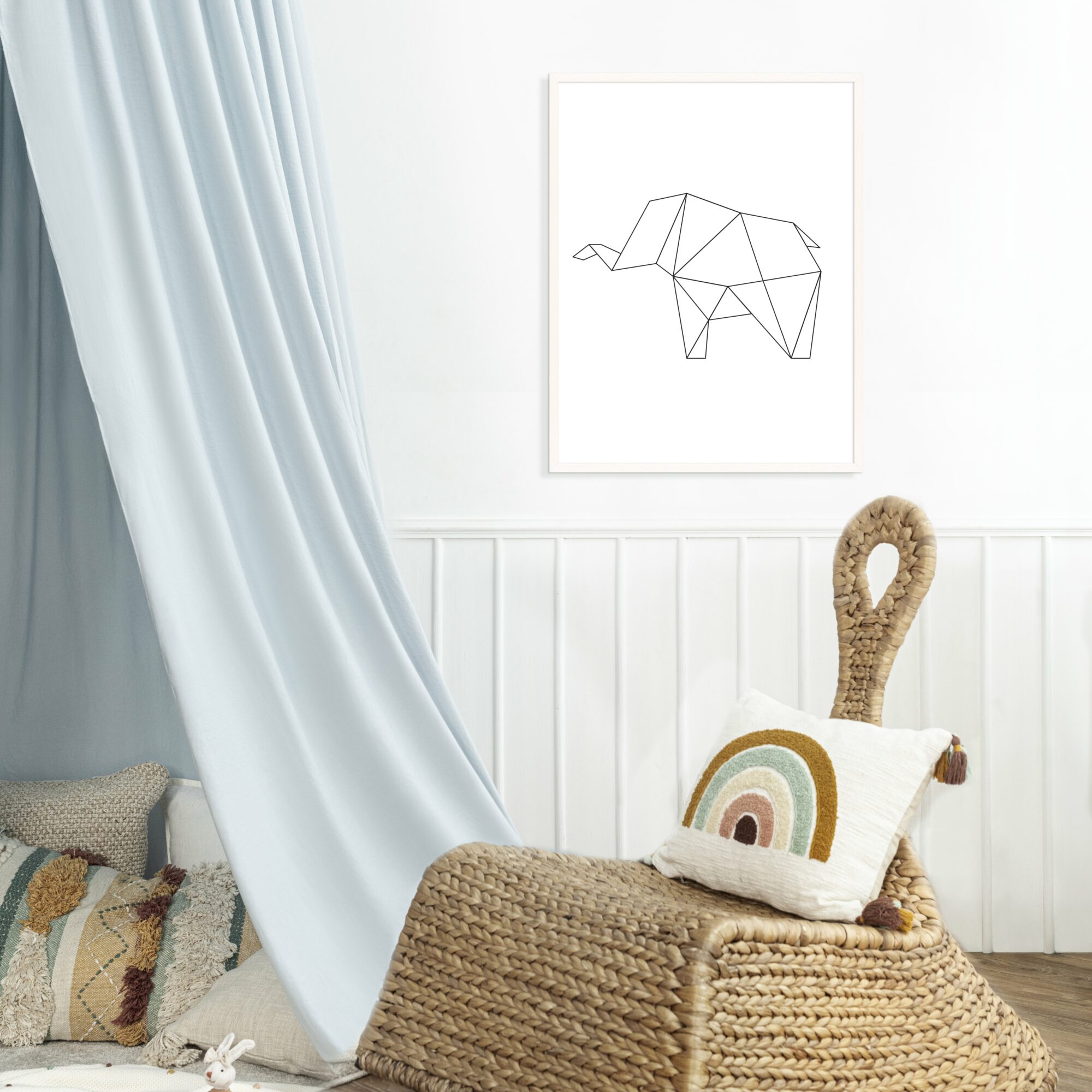 Elephant Fold | Wall Art | Artist Lane
