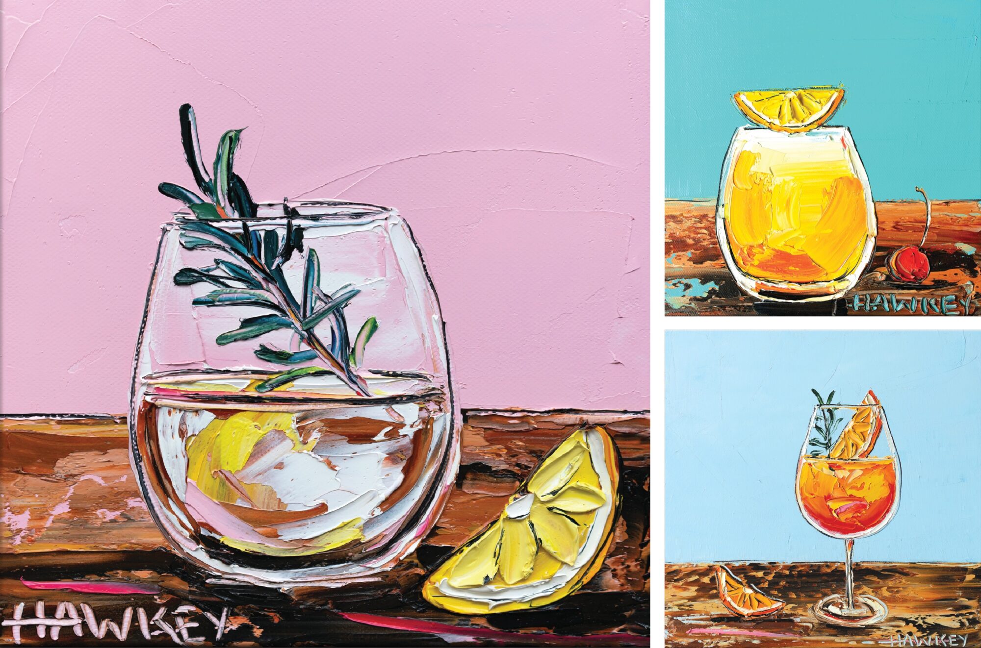 Angela Hawkey opens about her inspirations | Artist Lane