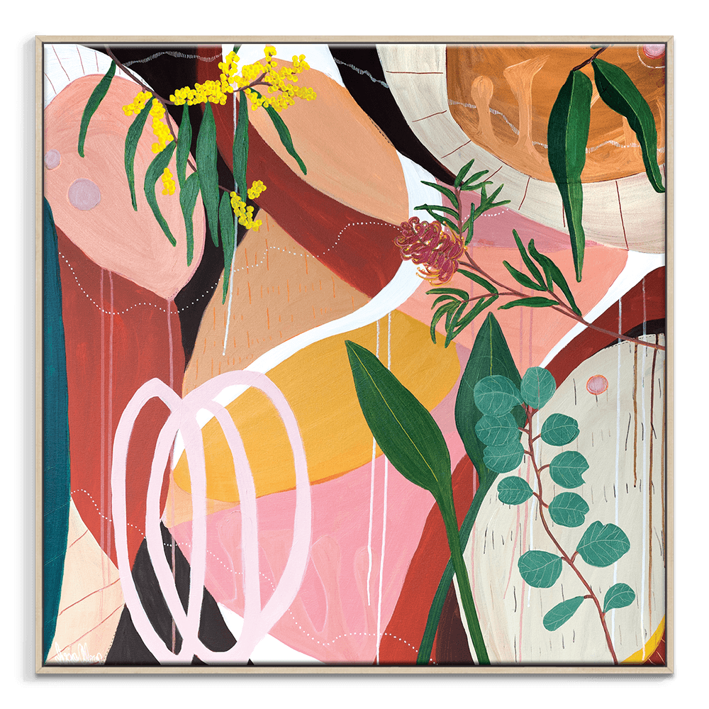 Red Centre | Wall Art | Artist Lane