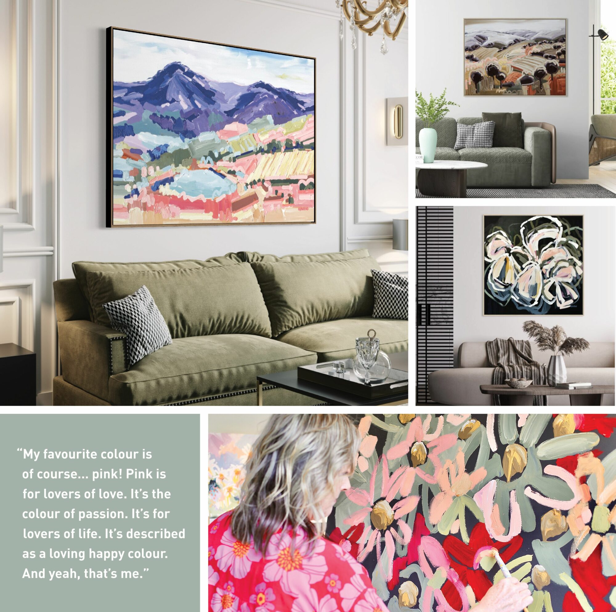 Jen Shewring - Time to add happiness to our walls | Artist Lane