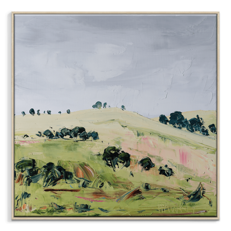 Rain Clouds over Olive Hill | Wall Art | Artist Lane