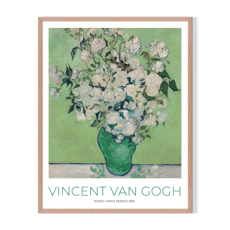 Vincent Van Gogh Roses | Wall Art | Artist Lane