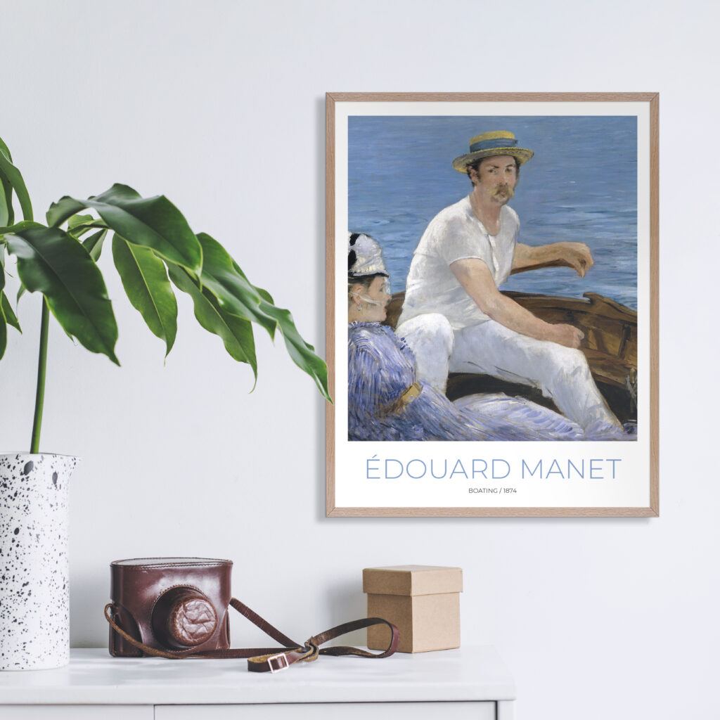 Édouard Manet Boating | Wall Art | Artist Lane