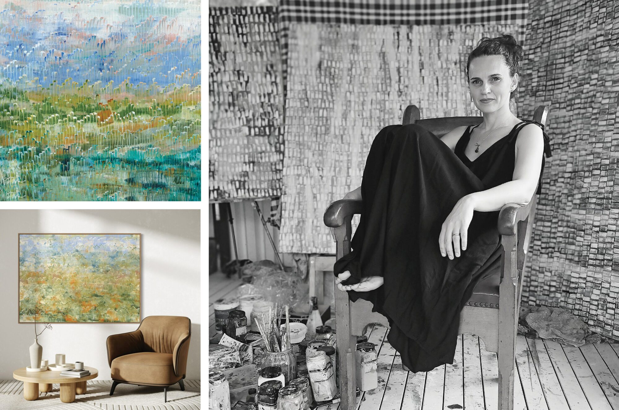 The Fusion of Line & Light – Natalie Uhrik’s Signature Art | Artist Lane
