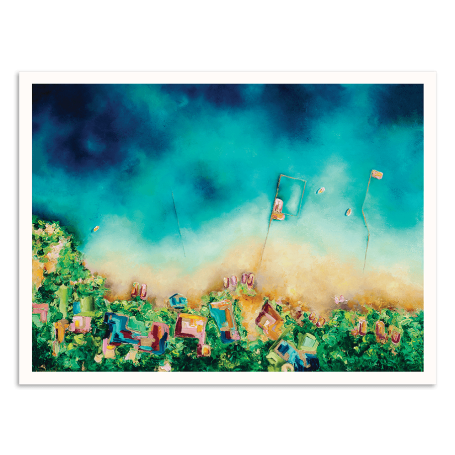 Anchored At Collins Bay | Wall Art | Artist Lane