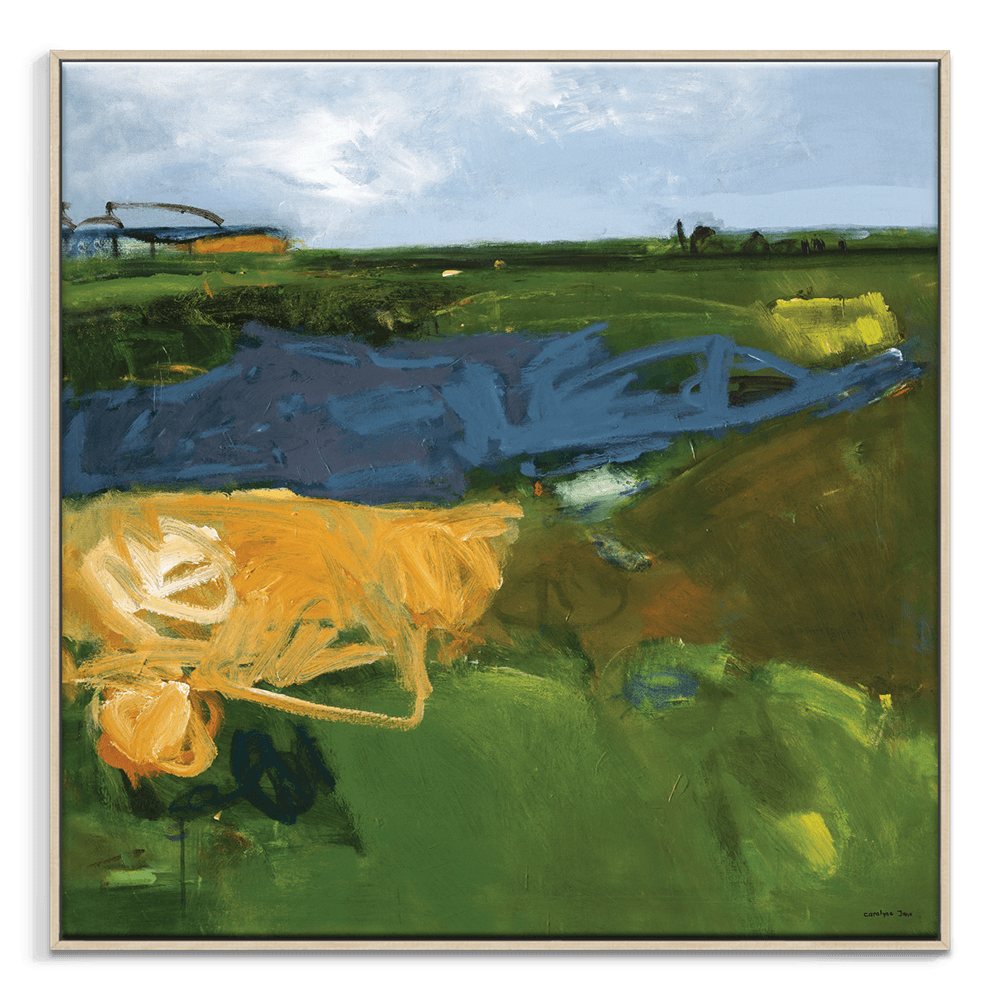 Hay Season on the Farm - Original Artwork | Wall Art | Artist Lane