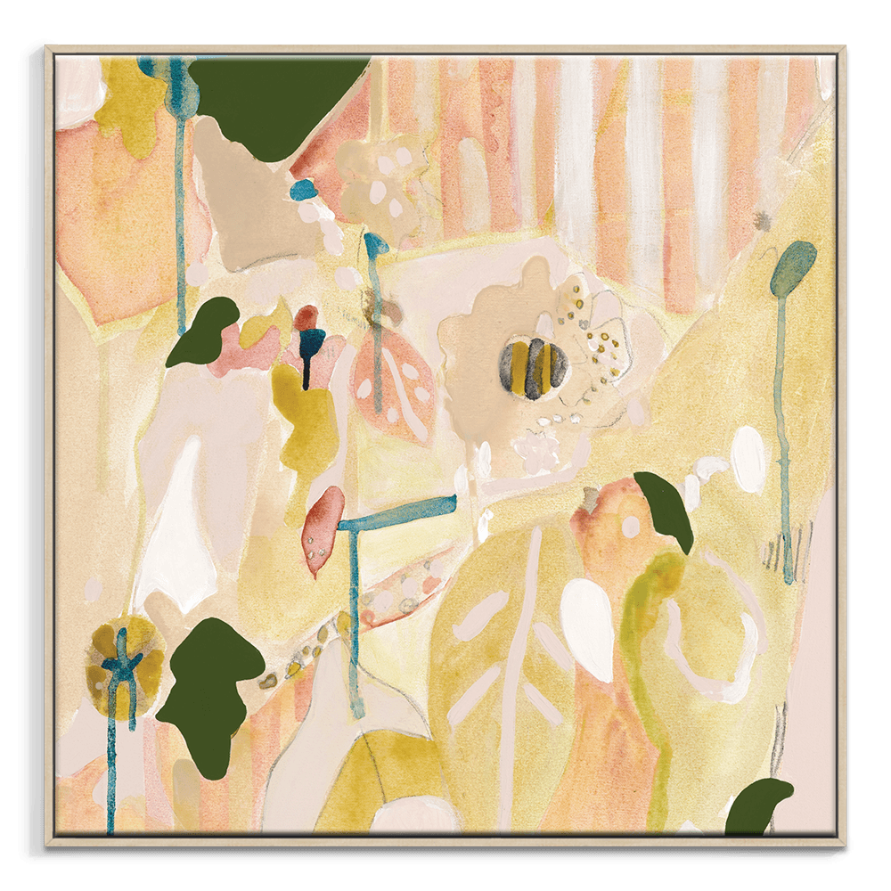 Raspberry and Gold | Wall Art | Artist Lane