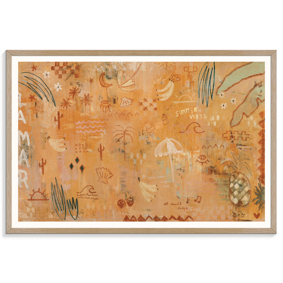La Mar-It's a Summer Vibe | Wall Art | Artist Lane