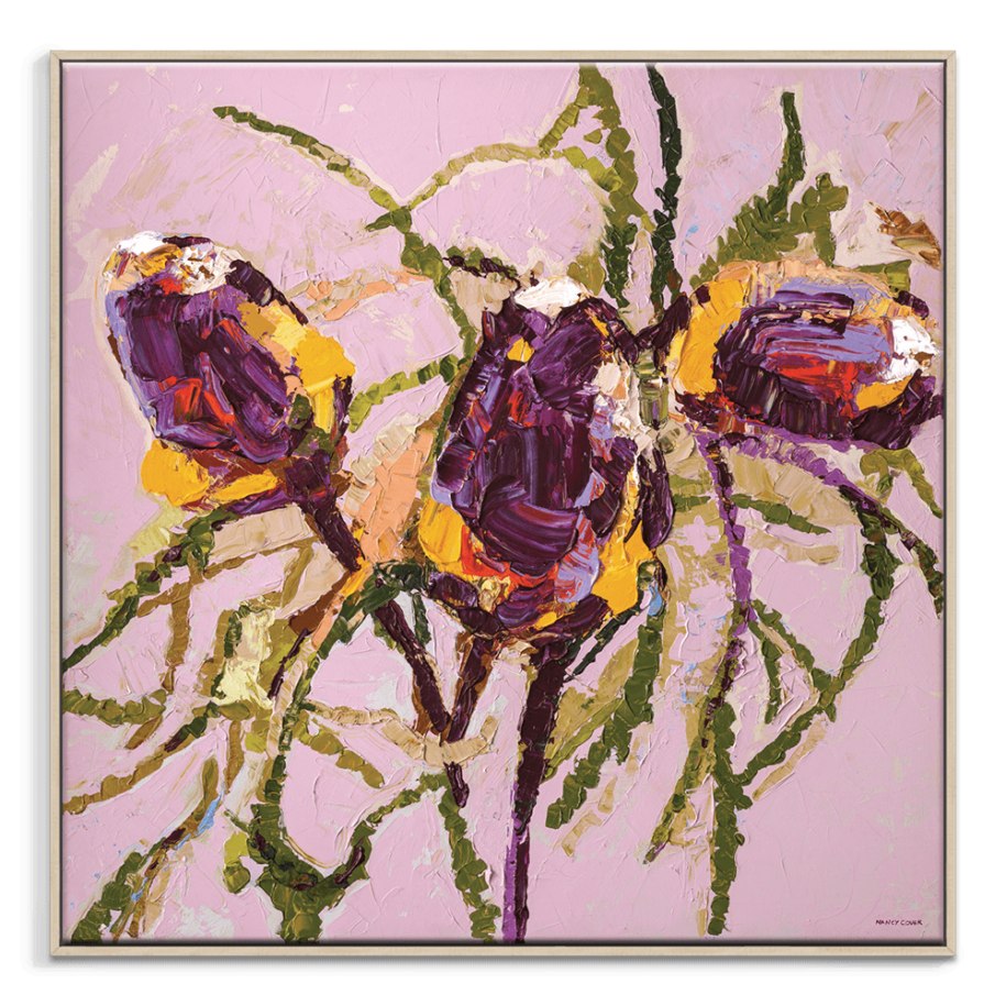 Burgundy Banksias | Wall Art | Artist Lane