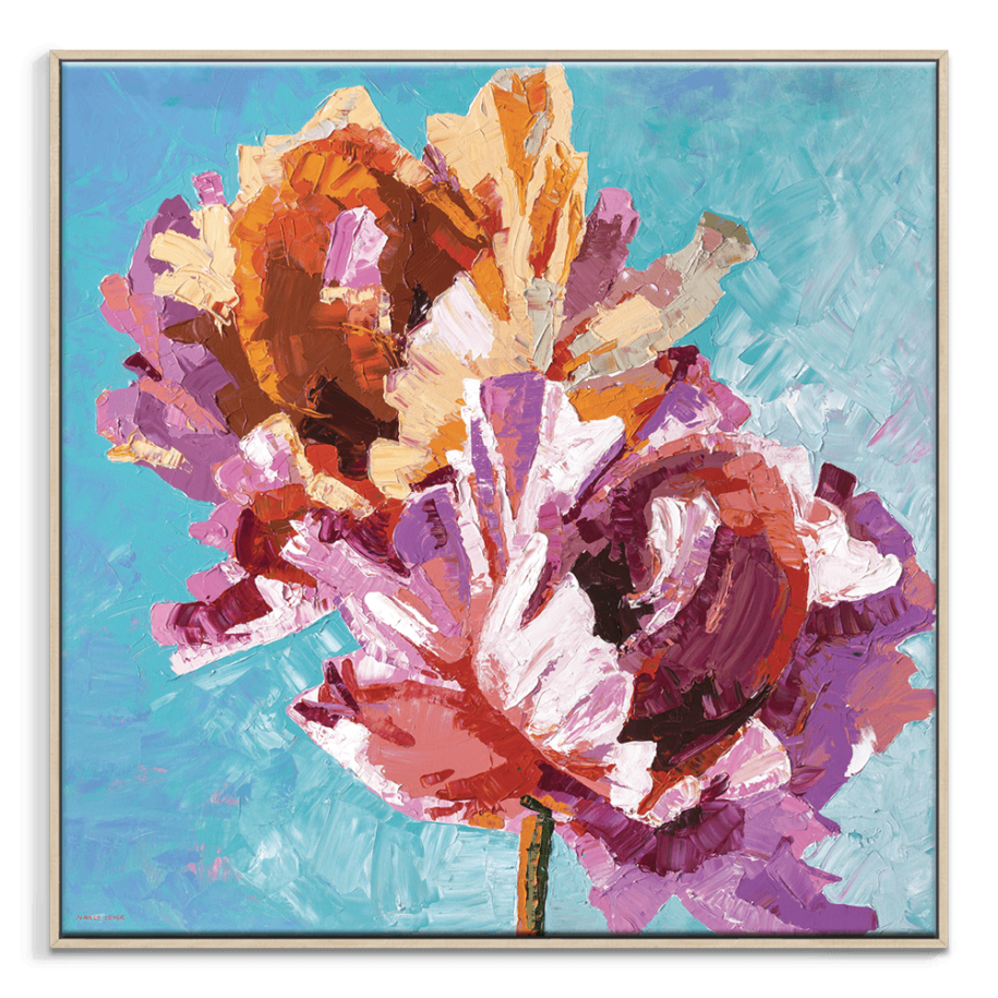 Sunlit Petals | Wall Art | Artist Lane